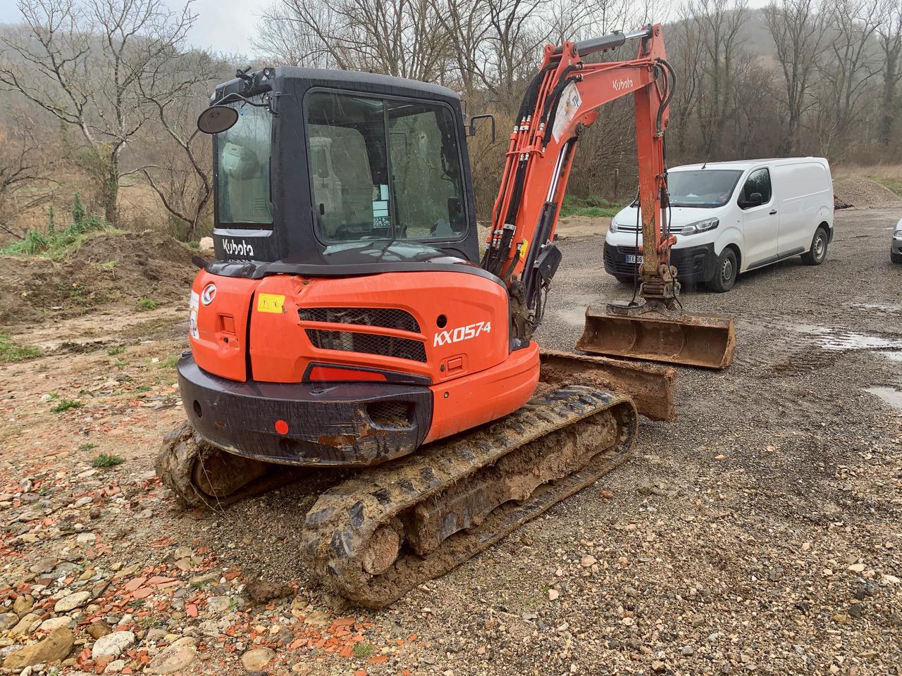 Used kubota KX057-4